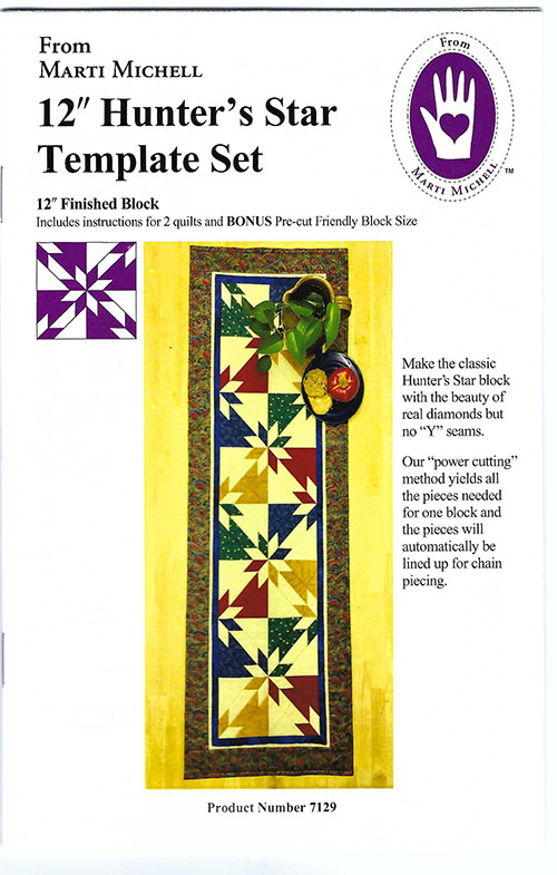 12 inch Hunter's Star Template Set | MM-7129