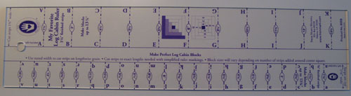 Log Cabin ruler 3